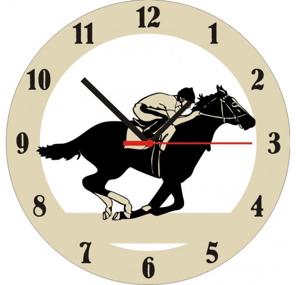 Race Horse Clock